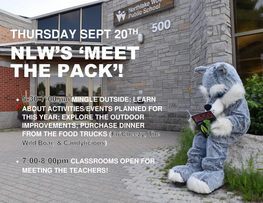 Meet the Pack September 20 (Northlake Woods Public School)